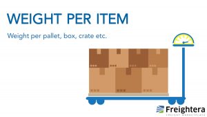 Weight per Item | Freightera Blog