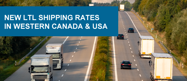 New LTL Shipping Rates in Western Canada and USA | Freightera Blog