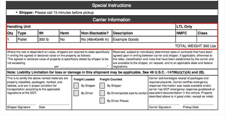 7 Easy Steps to Filling Out a Bill of Lading Like a Pro