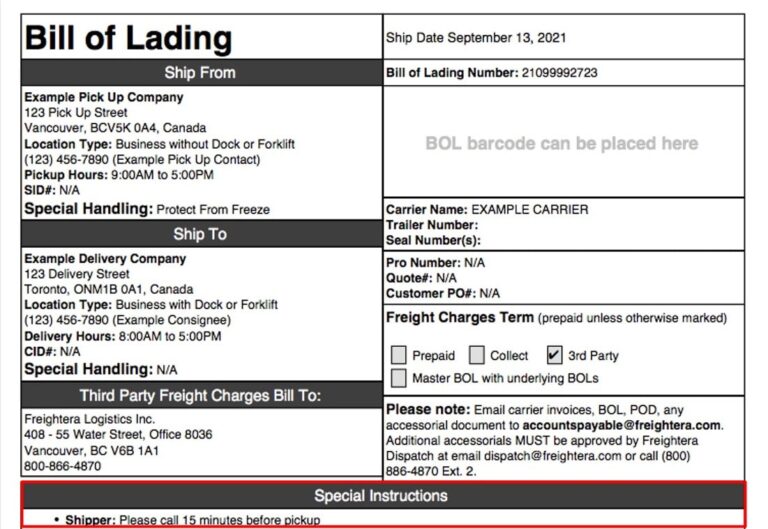 7 Easy Steps to Filling Out a Bill of Lading Like a Pro